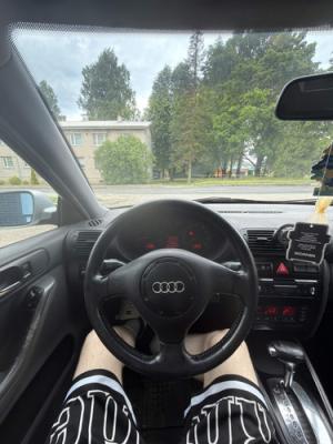 Grey Audi A3 2000 in Polva, with an engine capacity of 1.80 L and mileage of 326 thousand km for 1200 €, photo 6 on AUTOMOTO.COM.LV