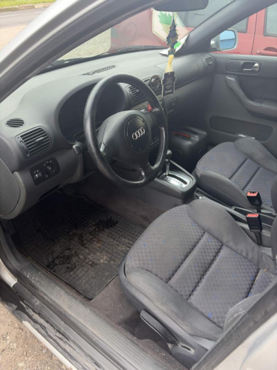 Grey Audi A3 2000 in Polva, with an engine capacity of 1.80 L and mileage of 326 thousand km for 1200 €, photo 7 on AUTOMOTO.COM.LV