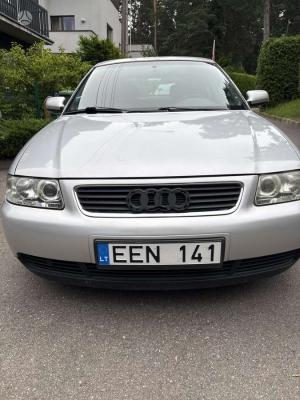 Pelēks Audi A3 2000 Viļņa, ar dzinēja tilpumu 1.78 L un nobraukumu 269 tūkst. km par 1200 €, foto  vietnē AUTOMOTO.COM.LV