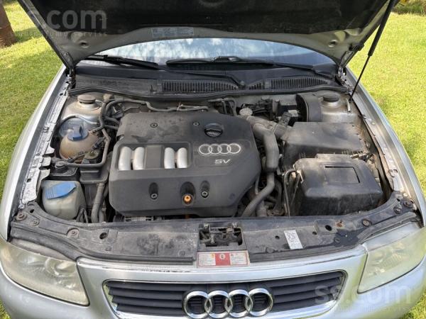 Grey Audi A3 2000 in Jelgava, with an engine capacity of 1.80 L and mileage of 252 thousand km for 1300 €, photo 3 on AUTOMOTO.COM.LV
