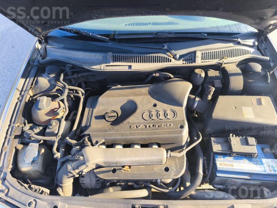 Pelēks Audi A3 2000 Rīga, ar dzinēja tilpumu 1.80 L un nobraukumu 260 tūkst. km par 250 €, foto 6 vietnē AUTOMOTO.COM.LV