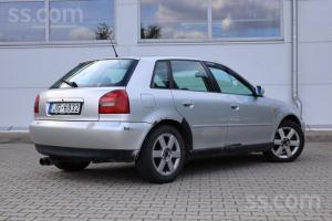 Серый Ауди А3 2000 в Рига, объемом двигателя 1.80 л и пробегом 227 тыс. км за 895 €, фото 7 на AUTOMOTO.COM.LV