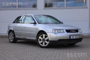 Grey Audi A3 2000 in Riga, with an engine capacity of 1.80 L and mileage of 227 thousand km for 895 €, photo 4 on AUTOMOTO.COM.LV