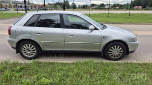 Pelēks Audi A3 2000 Valmiera, ar dzinēja tilpumu 1.60 L un nobraukumu 271 tūkst. km par 890 €, foto  vietnē AUTOMOTO.COM.LV