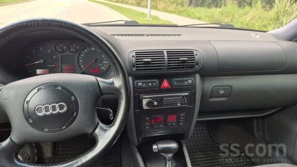 Grey Audi A3 2000 in Valmiera, with an engine capacity of 1.60 L and mileage of 271 thousand km for 890 €, photo 11 on AUTOMOTO.COM.LV
