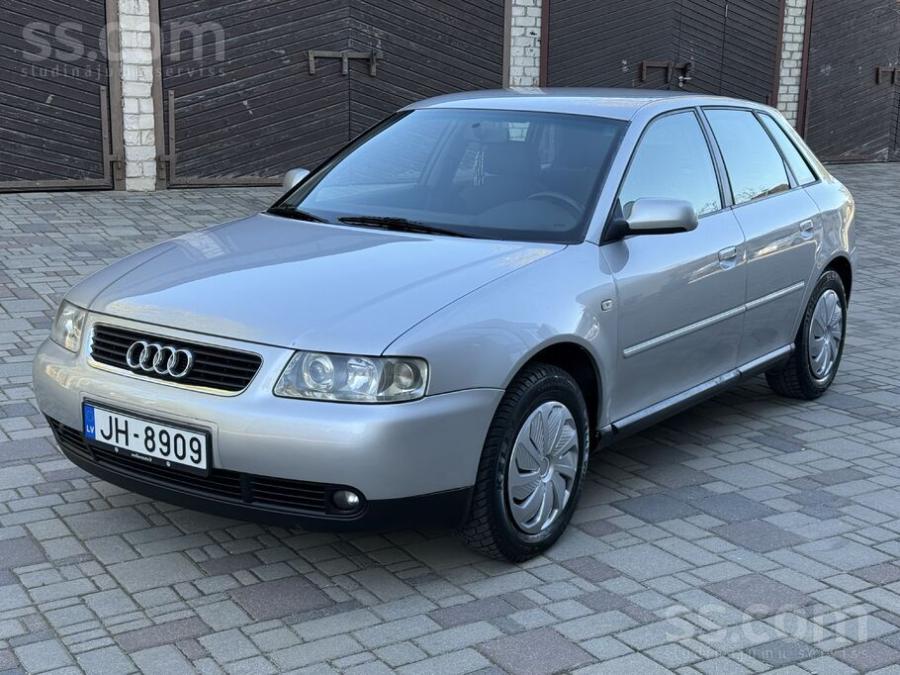 Pelēks Audi A3 2001 Dobele, ar dzinēja tilpumu 1.90 L un nobraukumu 346 tūkst. km par 850 €, foto 1 vietnē AUTOMOTO.COM.LV