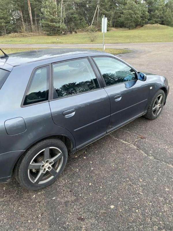 Grey Audi A3 2001 in Kaunas, with an engine capacity of 1.90 L and mileage of 405 thousand km for 1100 €, photo 4 on AUTOMOTO.COM.LV