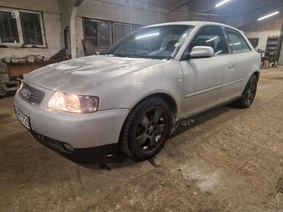 Grey Audi A3 2001 in Rokiskis, with an engine capacity of 1.90 L and mileage of 300 thousand km for 1700 €, photo 1 on AUTOMOTO.COM.LV