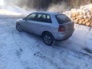 Grey Audi A3 2001 in Vilnius, with an engine capacity of 1.90 L and mileage of 999 thousand km for 480 €, photo 2 on AUTOMOTO.COM.LV