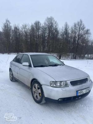 Grey Audi A3 2001 in Anyksciai, with an engine capacity of 1.80 L and mileage of 396 thousand km for 1299 €, photo 5 on AUTOMOTO.COM.LV