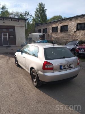 Grey Audi A3 2001 in Riga, with an engine capacity of 1.60 L and mileage of 246 thousand km for 750 €, photo  on AUTOMOTO.COM.LV