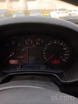 Grey Audi A3 2001 in Riga, with an engine capacity of 1.60 L and mileage of 246 thousand km for 750 €, photo 7 on AUTOMOTO.COM.LV