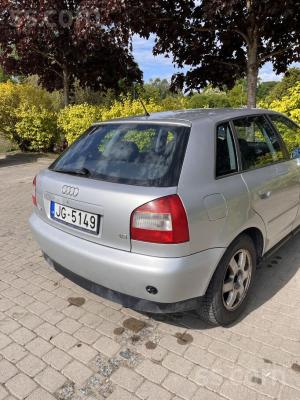 Pelēks Audi A3 2001 Rīga, ar dzinēja tilpumu 1.60 L un nobraukumu 332 tūkst. km par 1470 €, foto 6 vietnē AUTOMOTO.COM.LV