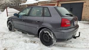 Grey Audi A3 2001 in Daugavpils, with an engine capacity of 1.80 L and mileage of 376 thousand km for 1290 €, photo 7 on AUTOMOTO.COM.LV