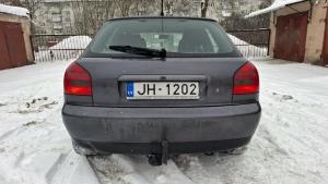 Grey Audi A3 2001 in Daugavpils, with an engine capacity of 1.80 L and mileage of 376 thousand km for 1290 €, photo 8 on AUTOMOTO.COM.LV