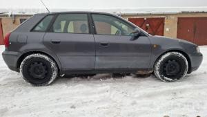 Grey Audi A3 2001 in Daugavpils, with an engine capacity of 1.80 L and mileage of 376 thousand km for 1290 €, photo 10 on AUTOMOTO.COM.LV