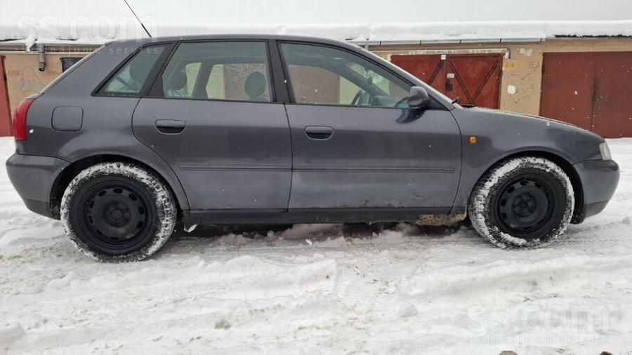 Grey Audi A3 2001 in Daugavpils, with an engine capacity of 1.80 L and mileage of 376 thousand km for 1290 €, photo 10 on AUTOMOTO.COM.LV