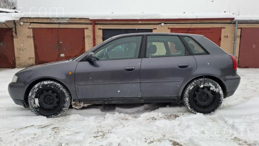Grey Audi A3 2001 in Daugavpils, with an engine capacity of 1.80 L and mileage of 376 thousand km for 1290 €, photo 11 on AUTOMOTO.COM.LV