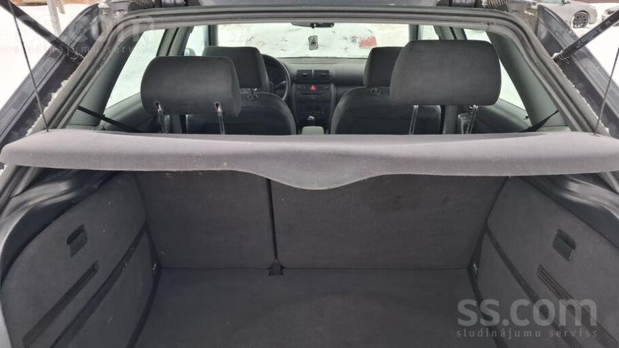 Grey Audi A3 2001 in Daugavpils, with an engine capacity of 1.80 L and mileage of 376 thousand km for 1290 €, photo 18 on AUTOMOTO.COM.LV