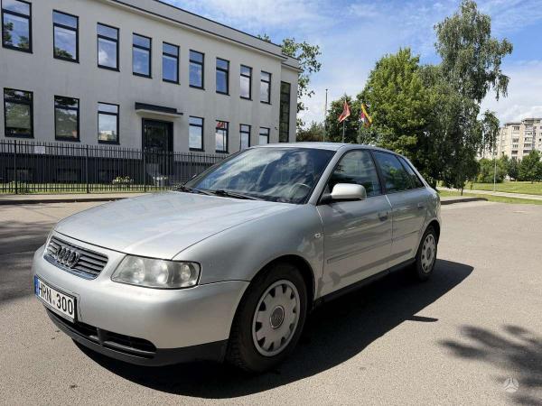 Grey Audi A3 2001 in Kaunas, with an engine capacity of 1.90 L and mileage of 310 thousand km for 1350 €, photo 1 on AUTOMOTO.COM.LV