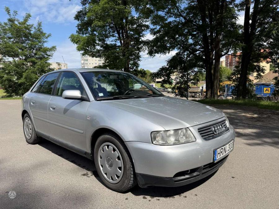 Pelēks Audi A3 2001 Kauņa, ar dzinēja tilpumu 1.90 L un nobraukumu 310 tūkst. km par 1350 €, foto 4 vietnē AUTOMOTO.COM.LV