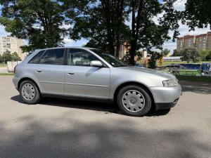 Pelēks Audi A3 2001 Kauņa, ar dzinēja tilpumu 1.90 L un nobraukumu 310 tūkst. km par 1350 €, foto 5 vietnē AUTOMOTO.COM.LV