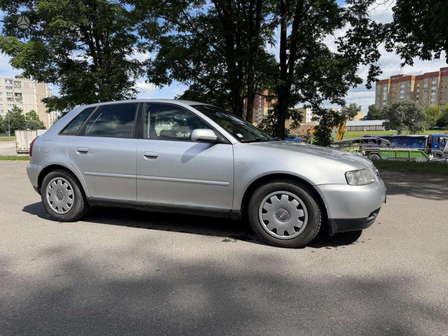 Pelēks Audi A3 2001 Kauņa, ar dzinēja tilpumu 1.90 L un nobraukumu 310 tūkst. km par 1350 €, foto 5 vietnē AUTOMOTO.COM.LV