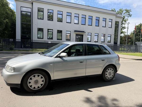 Grey Audi A3 2001 in Kaunas, with an engine capacity of 1.90 L and mileage of 310 thousand km for 1350 €, photo 9 on AUTOMOTO.COM.LV