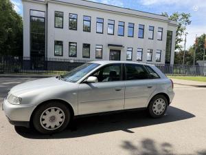 Pelēks Audi A3 2001 Kauņa, ar dzinēja tilpumu 1.90 L un nobraukumu 310 tūkst. km par 1350 €, foto 10 vietnē AUTOMOTO.COM.LV