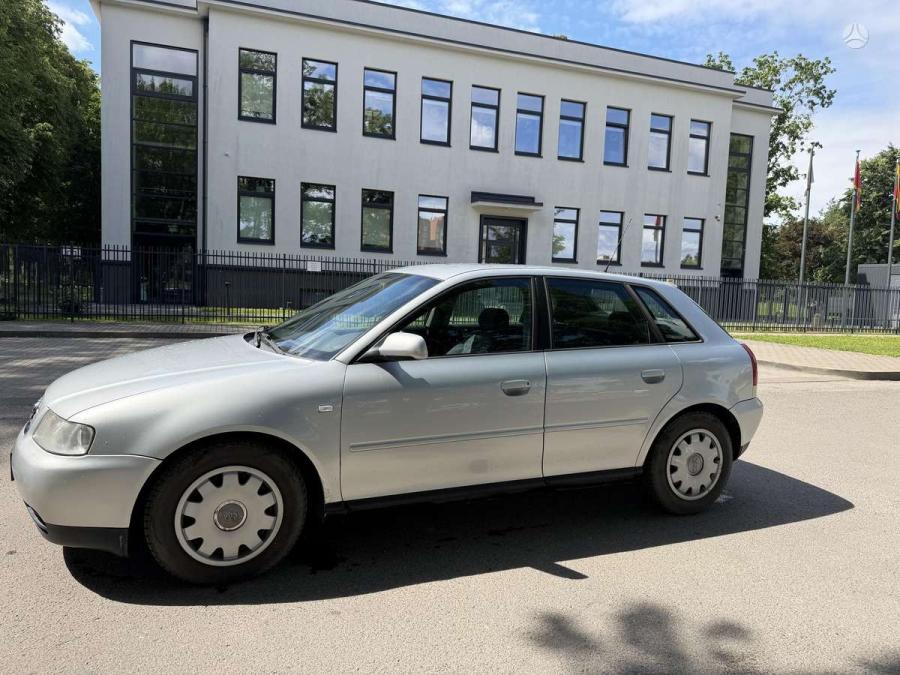 Pelēks Audi A3 2001 Kauņa, ar dzinēja tilpumu 1.90 L un nobraukumu 310 tūkst. km par 1350 €, foto 10 vietnē AUTOMOTO.COM.LV