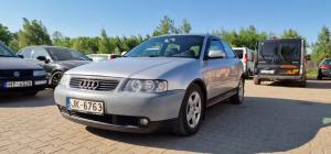 Grey Audi A3 2001 in Valmiera, with an engine capacity of 1.90 L and mileage of 357 thousand km for 850 €, photo 3 on AUTOMOTO.COM.LV