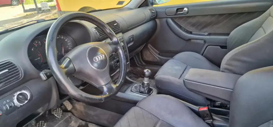 Grey Audi A3 2001 in Valmiera, with an engine capacity of 1.90 L and mileage of 357 thousand km for 850 €, photo 9 on AUTOMOTO.COM.LV