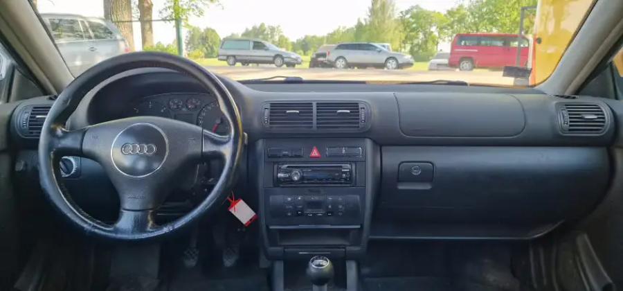 Grey Audi A3 2001 in Valmiera, with an engine capacity of 1.90 L and mileage of 357 thousand km for 850 €, photo 11 on AUTOMOTO.COM.LV