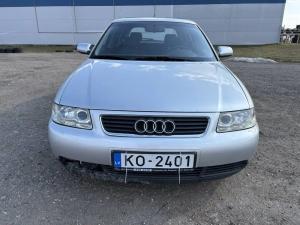 Grey Audi A3 2001 in Daugavpils, with an engine capacity of 1.60 L and mileage of 269 thousand km for 1350 €, photo 9 on AUTOMOTO.COM.LV