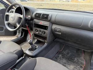 Grey Audi A3 2001 in Daugavpils, with an engine capacity of 1.60 L and mileage of 269 thousand km for 1350 €, photo 23 on AUTOMOTO.COM.LV