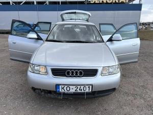 Grey Audi A3 2001 in Daugavpils, with an engine capacity of 1.60 L and mileage of 269 thousand km for 1350 €, photo 34 on AUTOMOTO.COM.LV