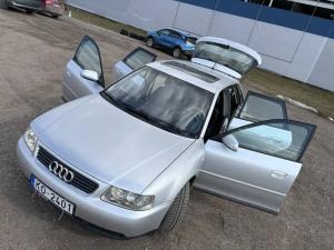 Grey Audi A3 2001 in Daugavpils, with an engine capacity of 1.60 L and mileage of 269 thousand km for 1350 €, photo 35 on AUTOMOTO.COM.LV
