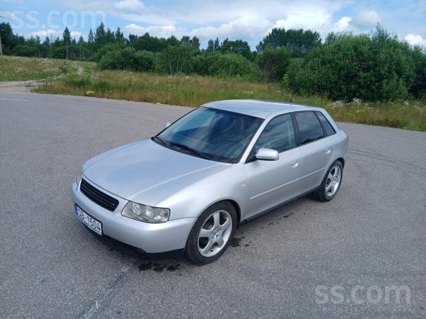 Grey Audi A3 2001 in Gulbene, with an engine capacity of 1.90 L and mileage of 273 thousand km for 1595 €, photo 1 on AUTOMOTO.COM.LV
