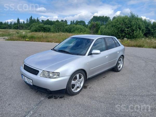 Grey Audi A3 2001 in Gulbene, with an engine capacity of 1.90 L and mileage of 273 thousand km for 1595 €, photo 2 on AUTOMOTO.COM.LV