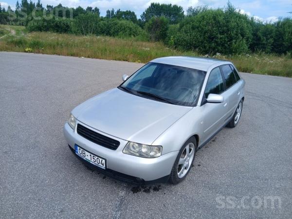 Grey Audi A3 2001 in Gulbene, with an engine capacity of 1.90 L and mileage of 273 thousand km for 1595 €, photo 4 on AUTOMOTO.COM.LV