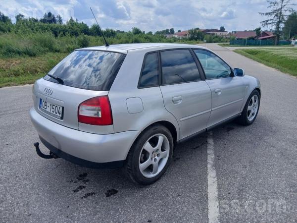 Grey Audi A3 2001 in Gulbene, with an engine capacity of 1.90 L and mileage of 273 thousand km for 1595 €, photo 7 on AUTOMOTO.COM.LV