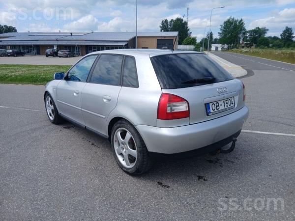 Grey Audi A3 2001 in Gulbene, with an engine capacity of 1.90 L and mileage of 273 thousand km for 1595 €, photo 8 on AUTOMOTO.COM.LV