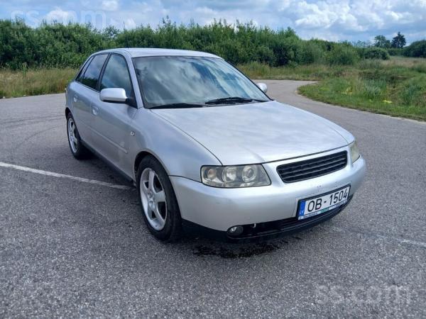 Grey Audi A3 2001 in Gulbene, with an engine capacity of 1.90 L and mileage of 273 thousand km for 1595 €, photo 9 on AUTOMOTO.COM.LV