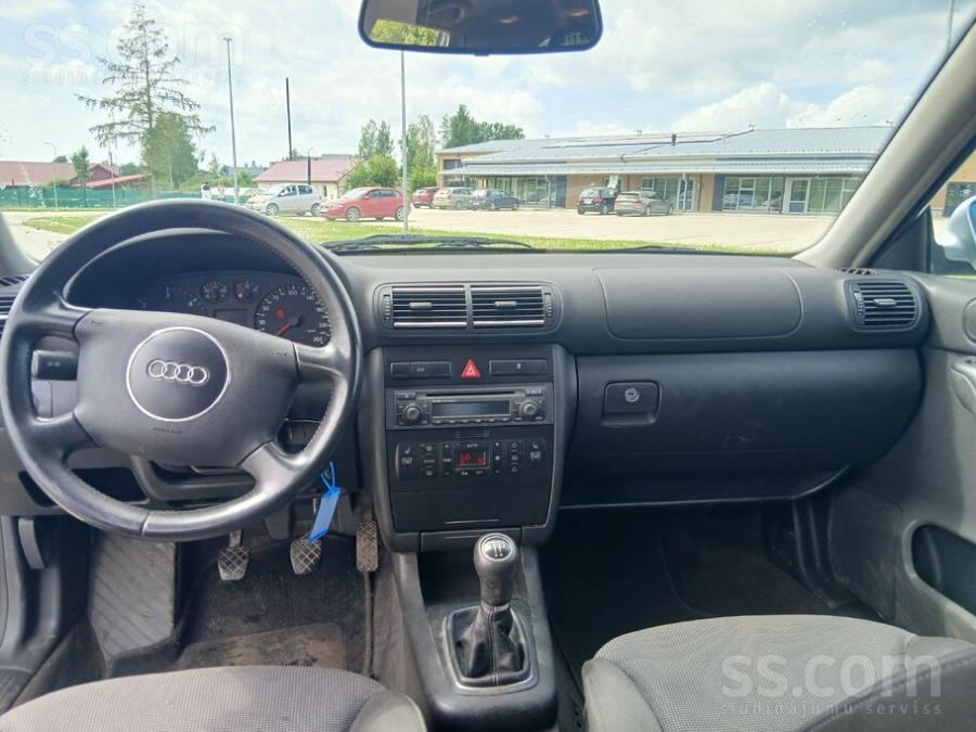 Grey Audi A3 2001 in Gulbene, with an engine capacity of 1.90 L and mileage of 273 thousand km for 1595 €, photo 13 on AUTOMOTO.COM.LV