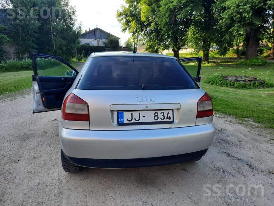 Grey Audi A3 2001 in Madona, with an engine capacity of 1.90 L and mileage of 373 thousand km for 1500 €, photo 4 on AUTOMOTO.COM.LV