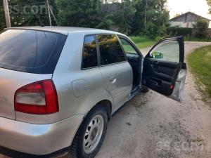 Grey Audi A3 2001 in Madona, with an engine capacity of 1.90 L and mileage of 373 thousand km for 1500 €, photo 5 on AUTOMOTO.COM.LV