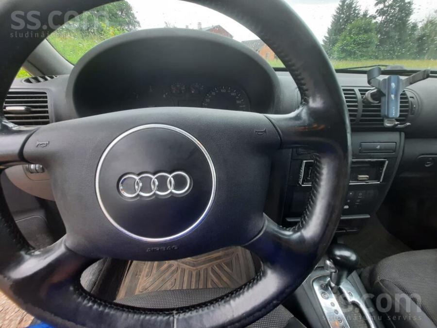 Grey Audi A3 2001 in Madona, with an engine capacity of 1.90 L and mileage of 373 thousand km for 1500 €, photo 8 on AUTOMOTO.COM.LV