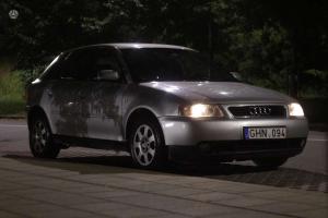 Grey Audi A3 2001 in Kaunas, with an engine capacity of 1.90 L and mileage of 356 thousand km for 950 €, photo 6 on AUTOMOTO.COM.LV
