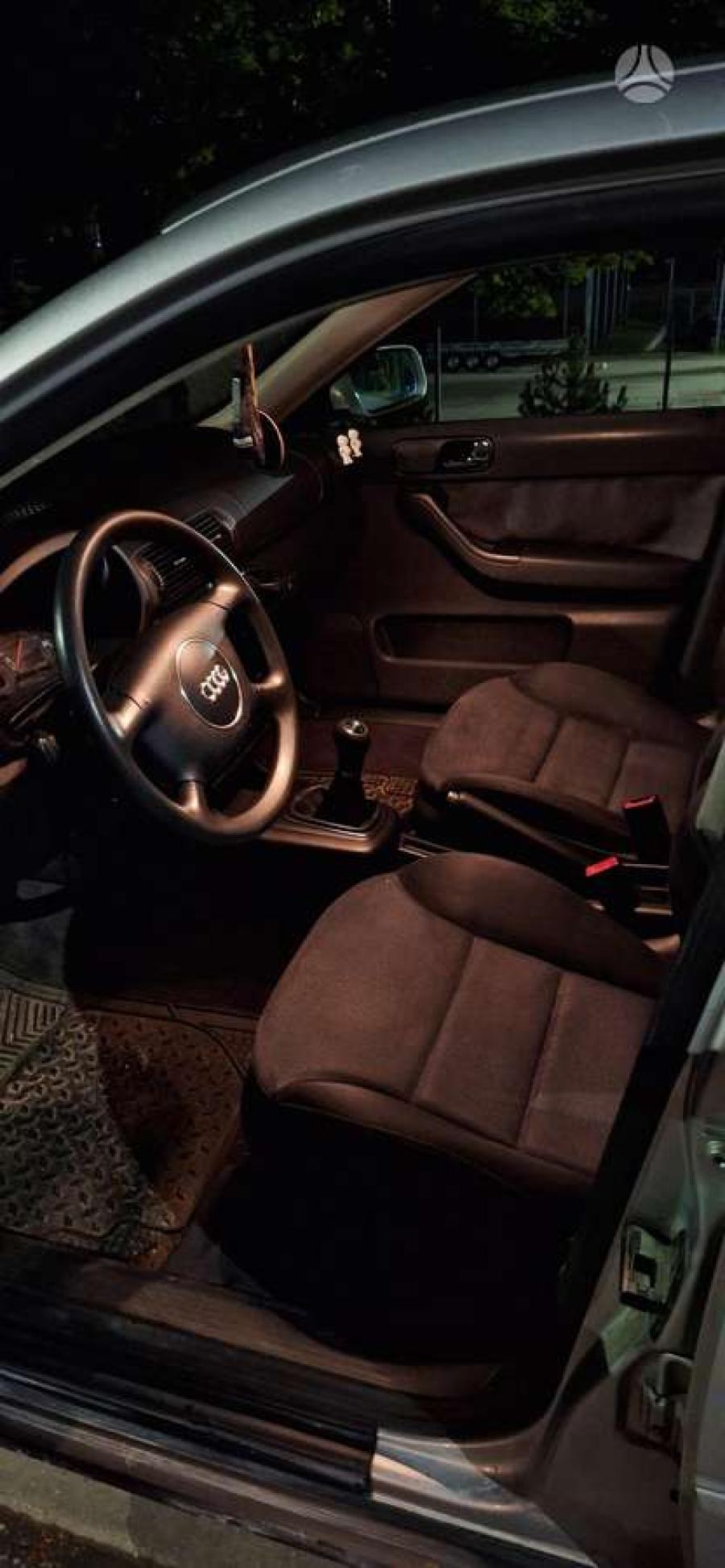 Grey Audi A3 2001 in Kaunas, with an engine capacity of 1.90 L and mileage of 356 thousand km for 950 €, photo 12 on AUTOMOTO.COM.LV