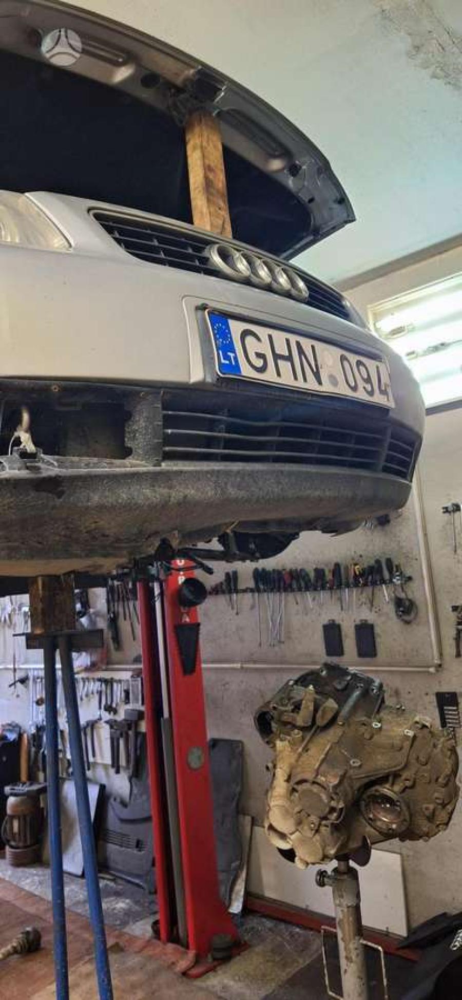 Grey Audi A3 2001 in Kaunas, with an engine capacity of 1.90 L and mileage of 356 thousand km for 950 €, photo 35 on AUTOMOTO.COM.LV